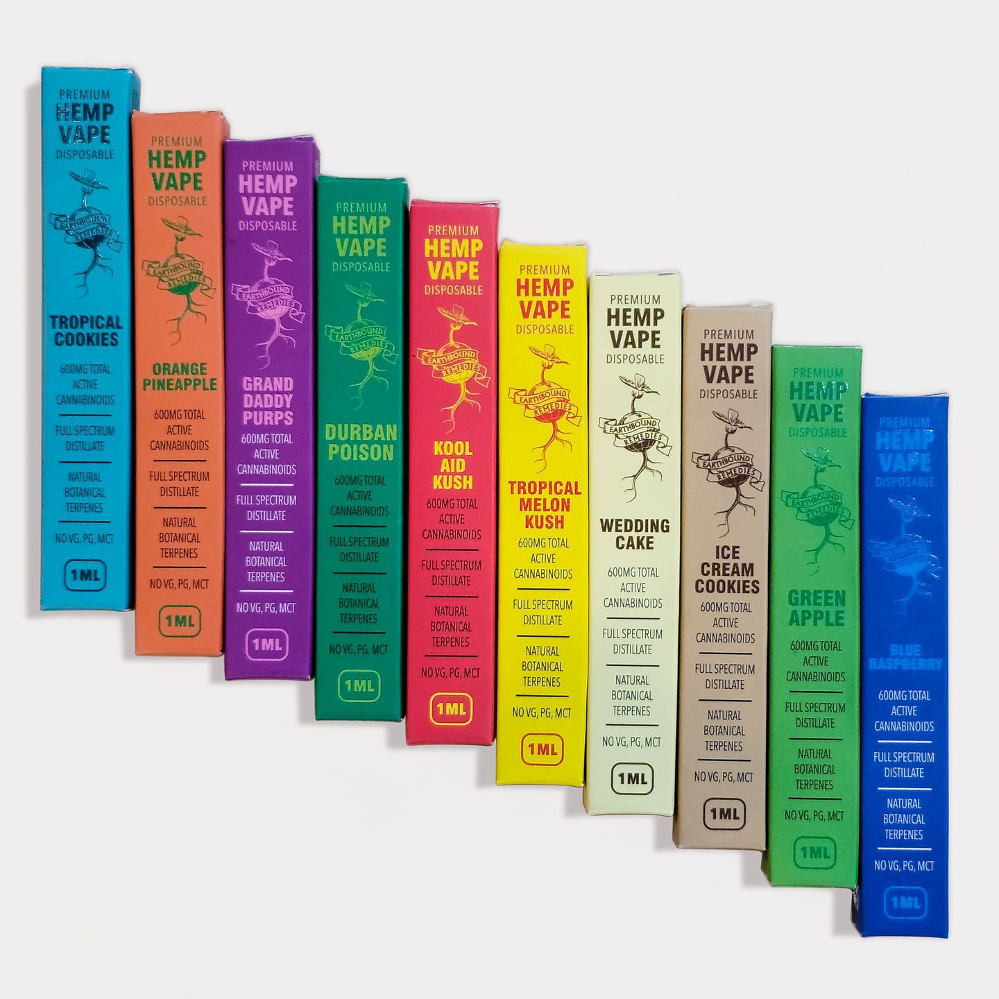 Disposable Hemp Vape - Earthbound Remedies