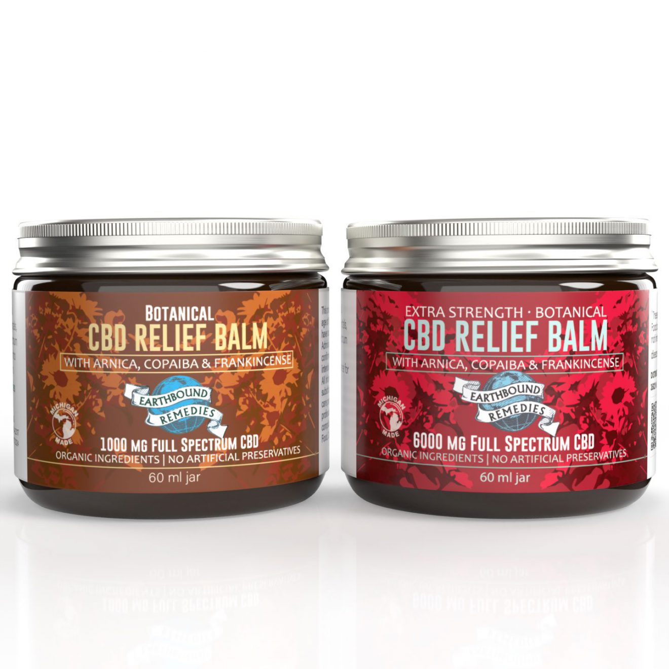 Botanical Full Spectrum CBD Relief Balm - Earthbound Remedies